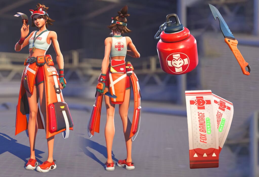 【超朗報】ついにキリコの水着スキンがゲームに登場